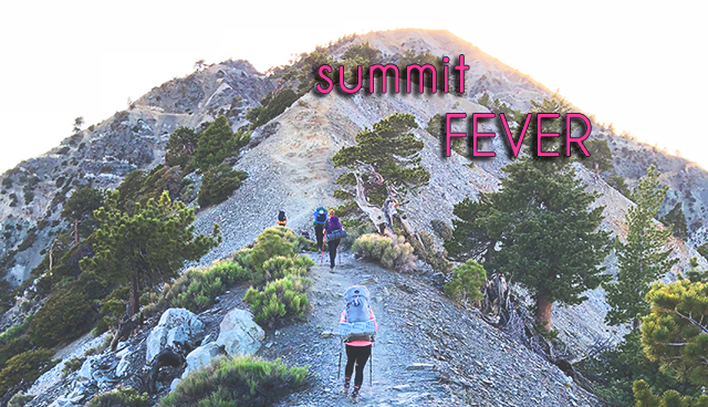 Summit Fever – The Pink Hat Hiker